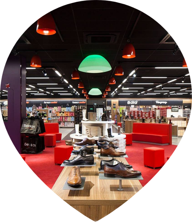 Besson Chaussures - City 2 à Bruxelles est un des centres commerciaux ...